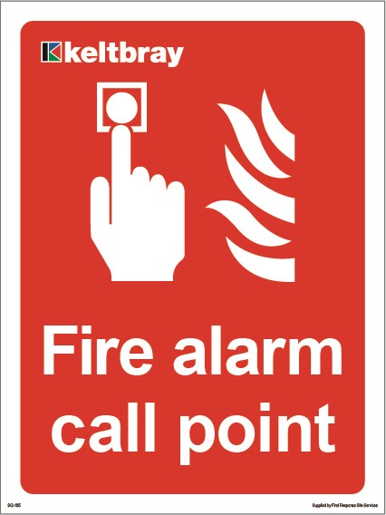 First Response Site Services. Fire Alarm Call Point 150mm X 200mm