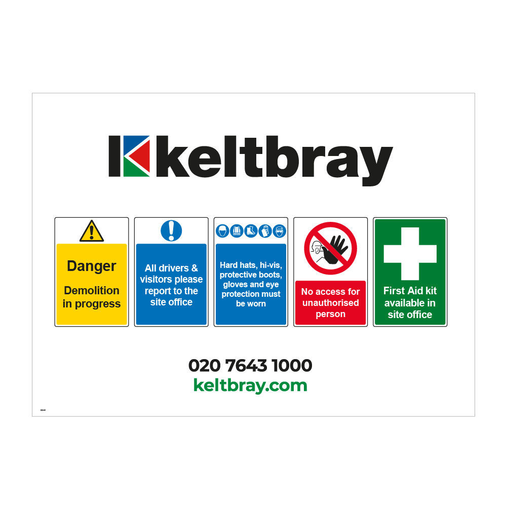 First Response Site Services. Keltbray - Piling in progress 1200mm X 900mm